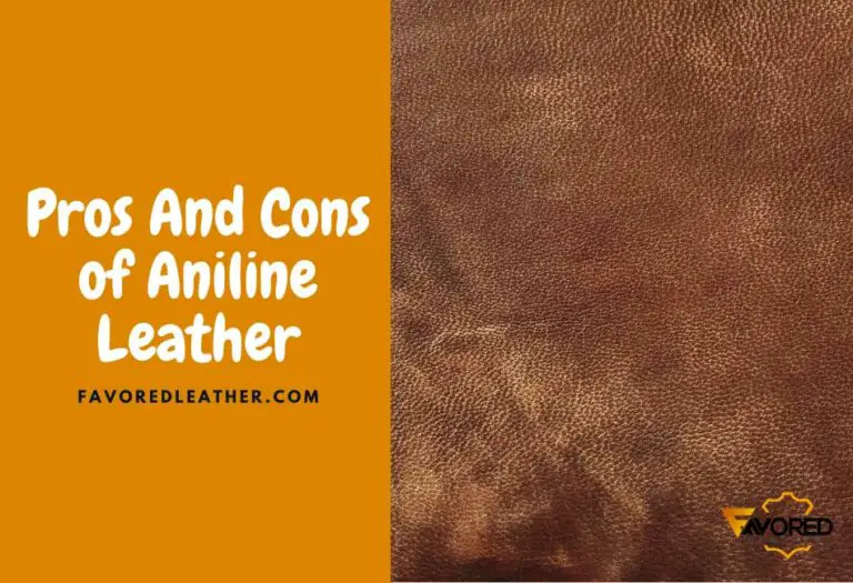 9 Pros and Cons of Aniline Leather (A Must Know!) – FavoredLeather